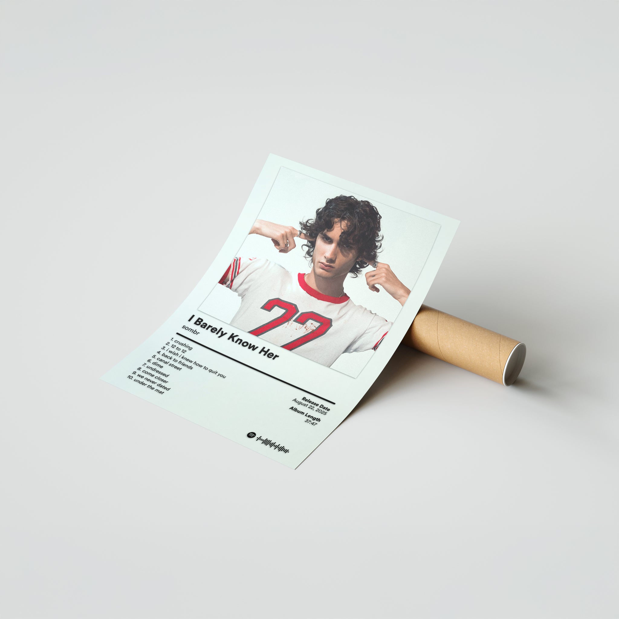 sombr Album Posters – Radial Posters