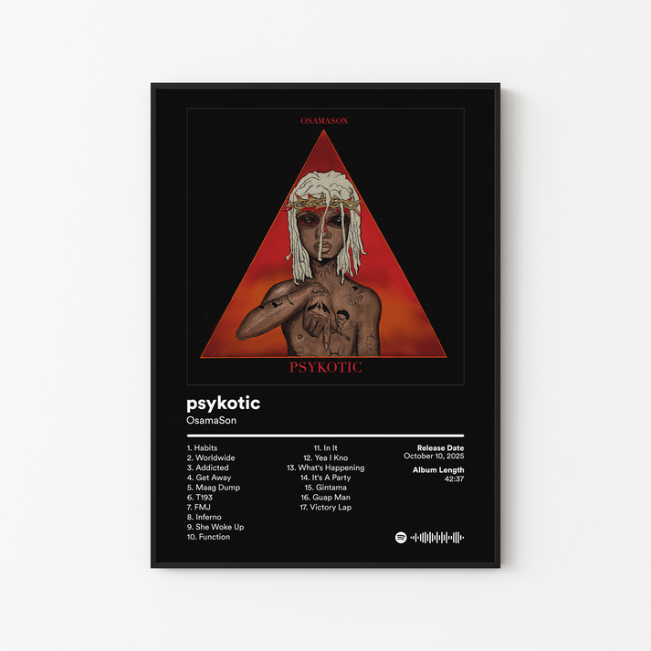 OsamaSon Album Posters – Radial Posters