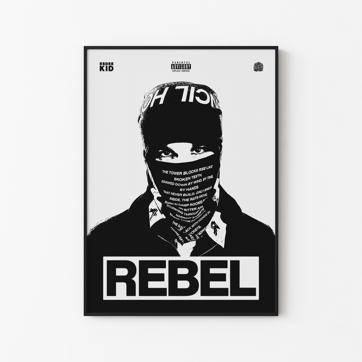 EsDeeKid Rebel Poster – Radial Posters