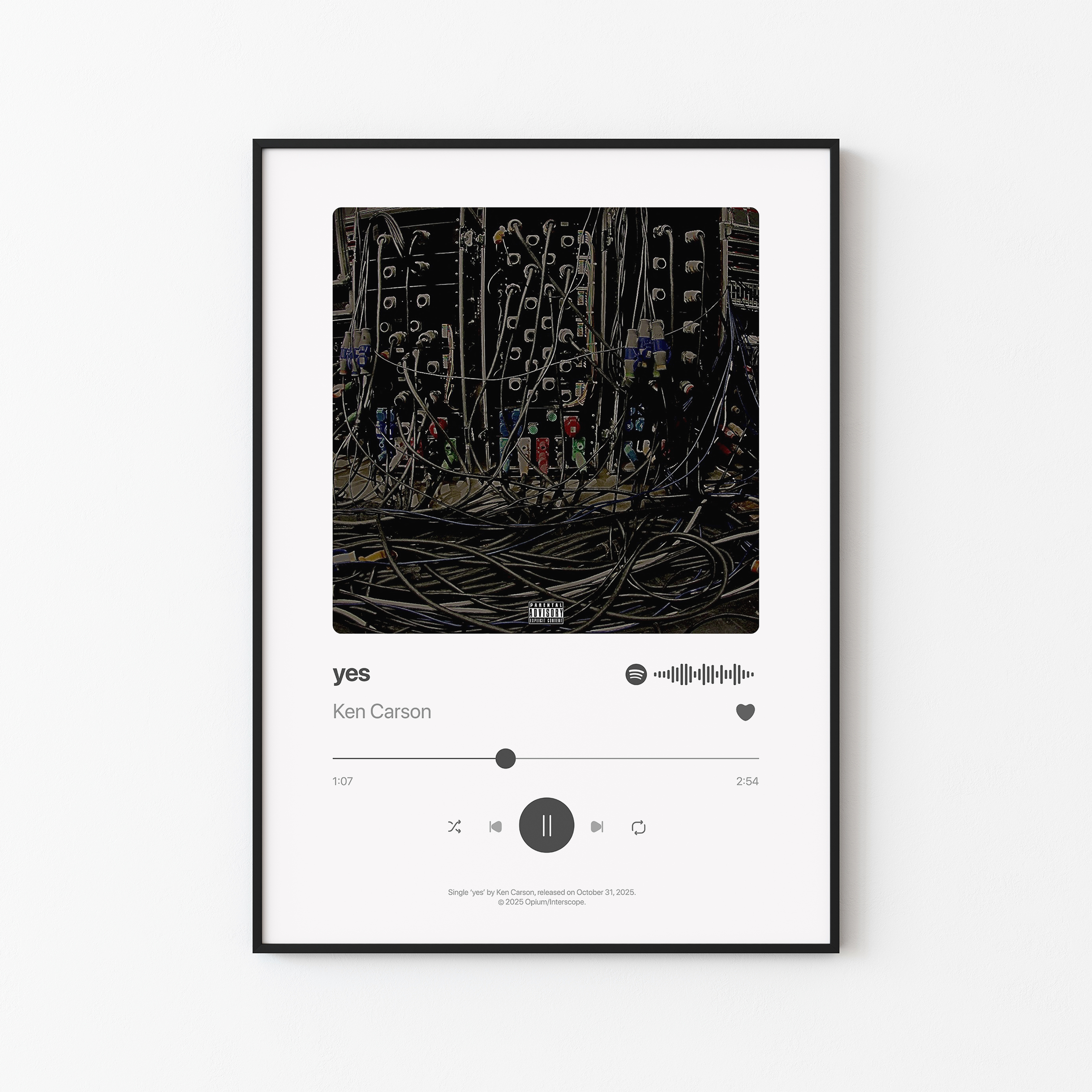 Ken Carson yes Poster – Radial Posters